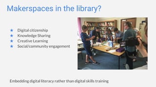 A Collaborative Guide to Library Makerspaces | PDF