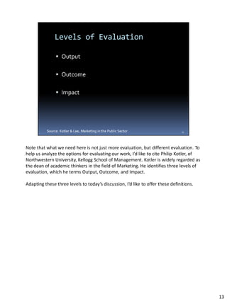 To Evaluation and Beyond: The Evolving Role of the Embedded Librarian | PDF