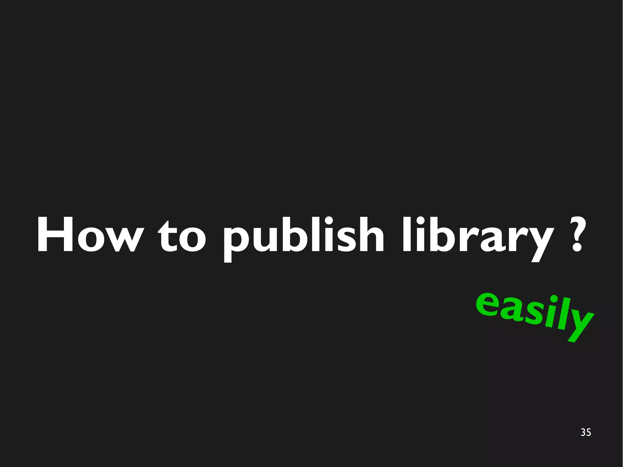 如何與全世界分享你的 Library | PPT