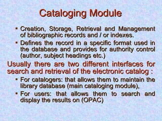 Library Automation A - Z Guide: A Hands on Module | PPT