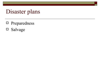 Library Disasters | PPT