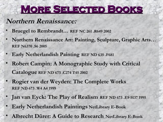 Library Instruction for Renaissance Art | PPT