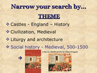 Library Instruction on Medieval Art & Architecture (Extended) | PPT