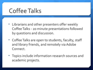 Library intro-fac-staff | PPT