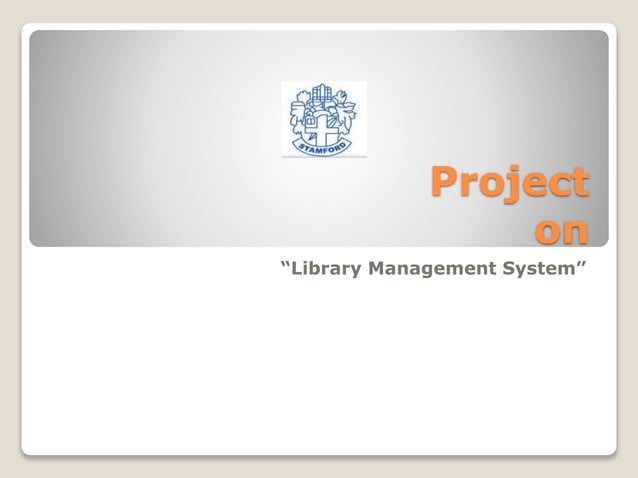 Library mangement-system | PPT