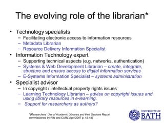 Library Of The Future – An Academic Librarian | PPT | Search | Internet