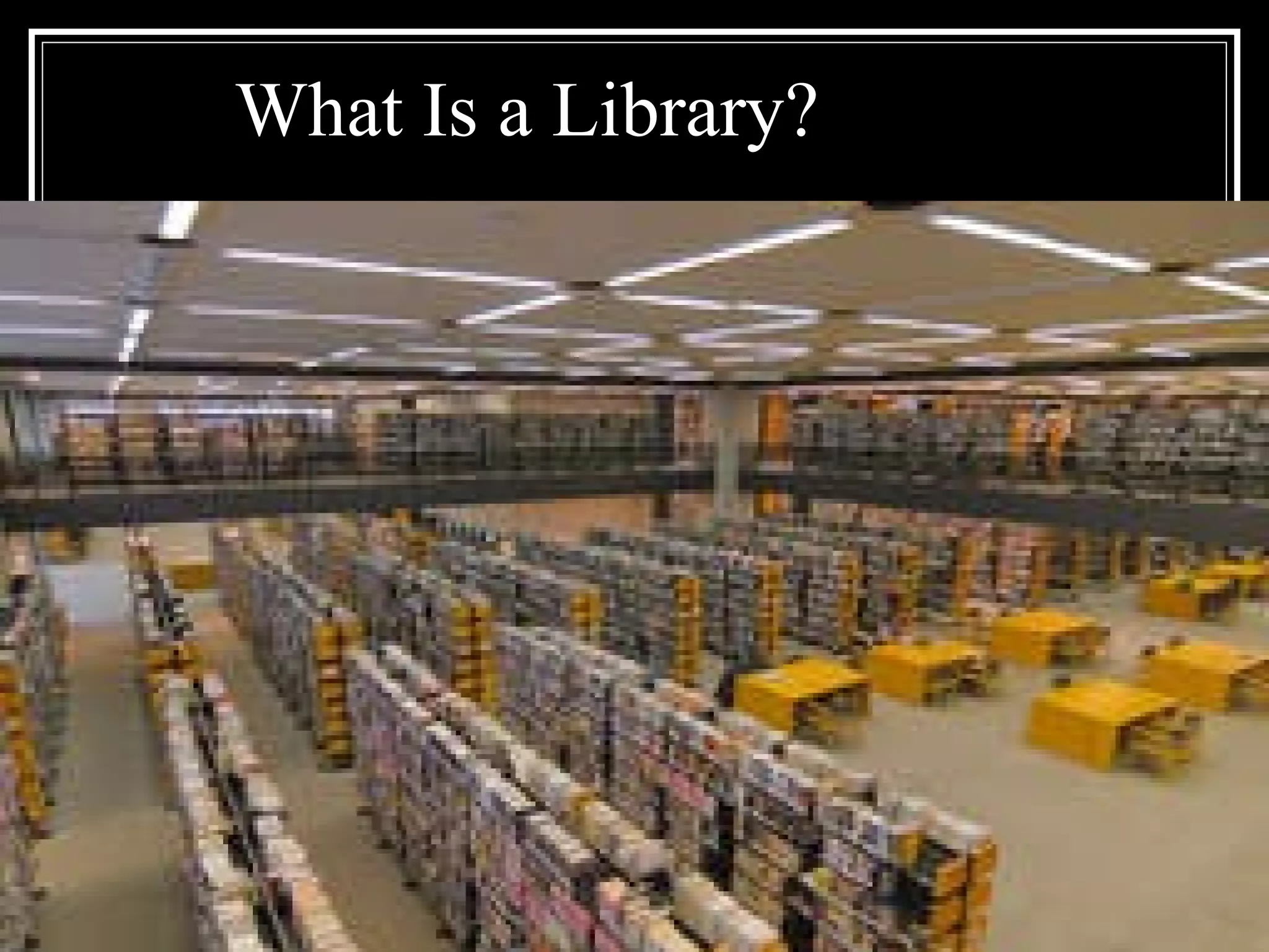 Library Slide Template | PPT