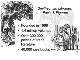 Library to Library: Sharing America's Smithsonian | PPT | Museums ...