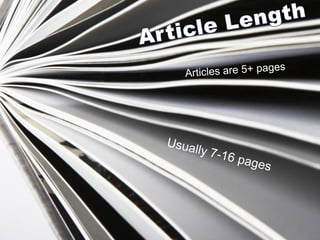 Scholarly Articles | PPTX