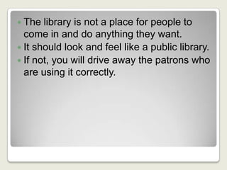 Library Safety and Security | PPSX