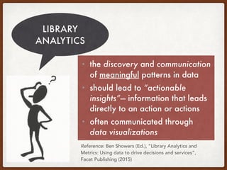 Library Analytics: an Overview | PDF