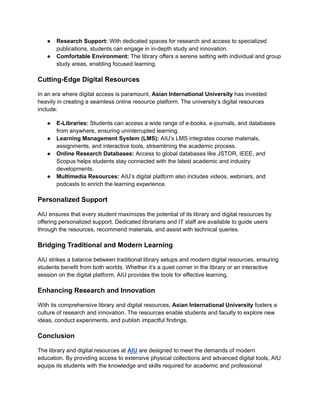Library and Digital Resources at AIU for Modern Learning.pdf