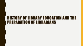 Library and information science; an evolving profession | PPTX