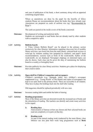 Library as a Classroom Activity in Primary Education: Activities for ...