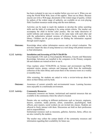 Library as a Classroom Activity in Primary Education: Activities for ...