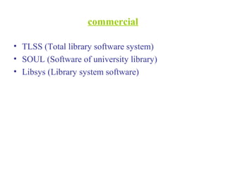 Library Automation sofrwere | PPT