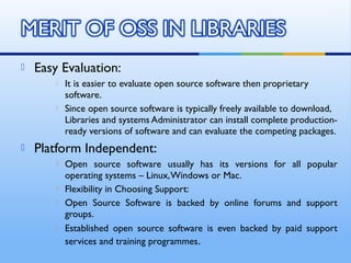 LibraryLibrary Automation and Use of Open Source Software automation and use of open source ...