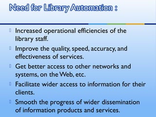 LibraryLibrary Automation and Use of Open Source Software automation and use of open source ...
