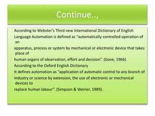 Library automation history Anandraj.L | PPTX