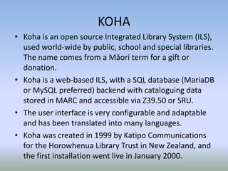 Library automation software | PPTX