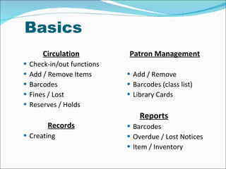 Library Basics - Where do I start? | PPT