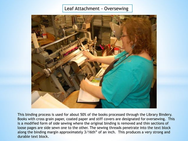Library Bindery Virtual Tour | PPTX