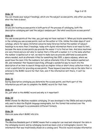 Library Boot Camp Notes | PDF