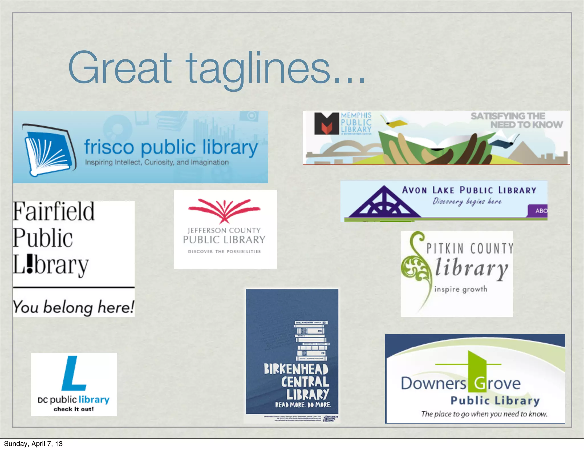 Library branding | PDF