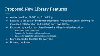 Henrietta (NY) Public Library Building Proposal Presentation | PDF ...