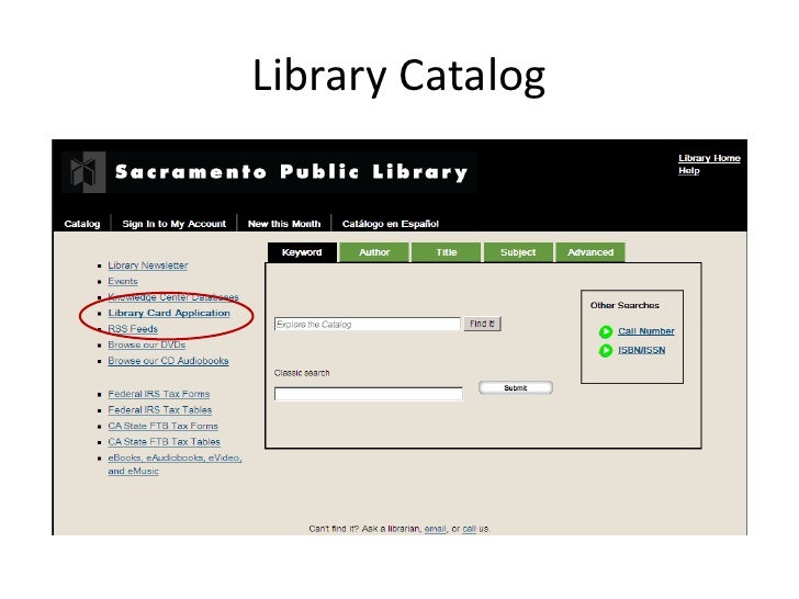 Library Card & Circulation Policies