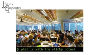 Library Carpentry Case Studies rscd2018 | PPTX