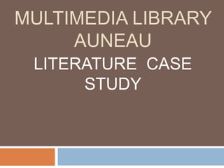 Library case study | PPTX | Woodworking | Arts and Crafts