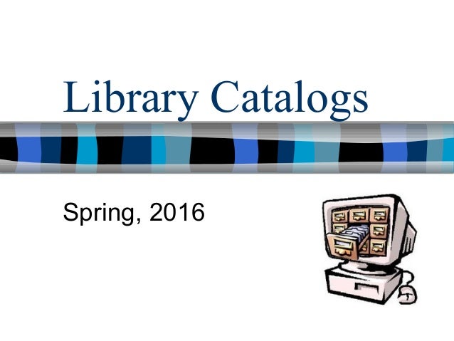 Library Catalogs