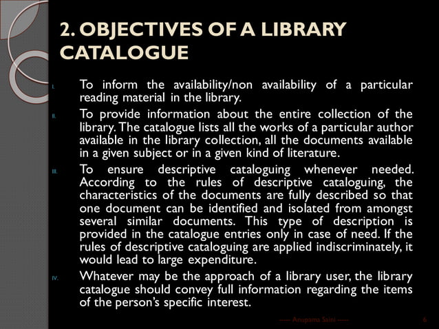 Theory of Library Cataloguing | PDF