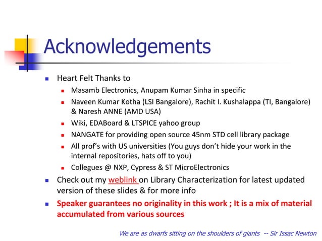 Library Characterization Flow | PPTX | Computer Networking | Computing