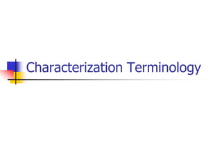 Library Characterization Flow | PPTX