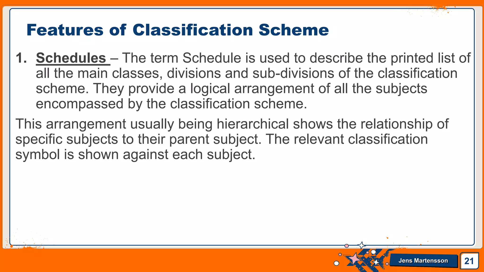 Library classification | PPTX