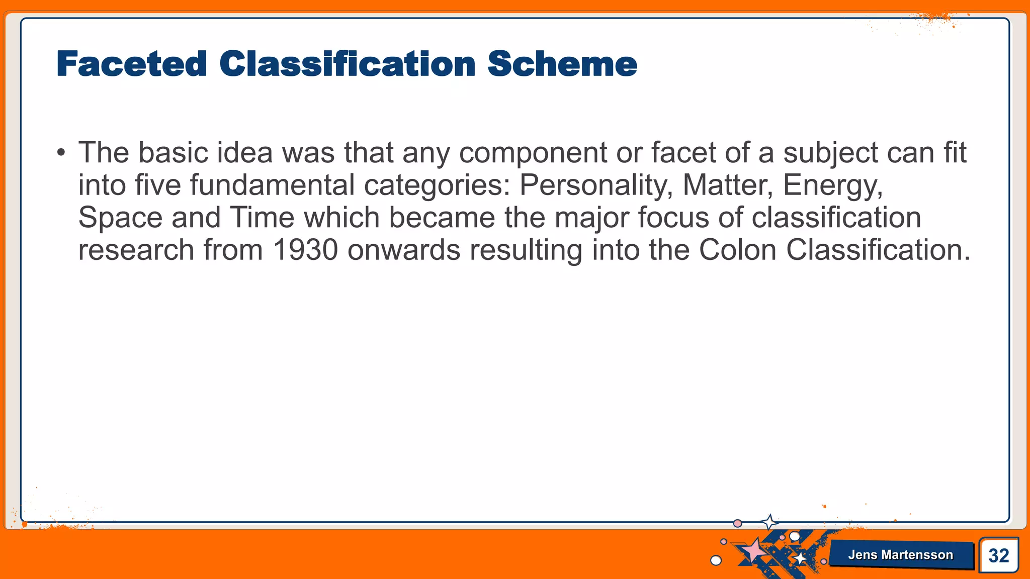 Library classification | PPTX