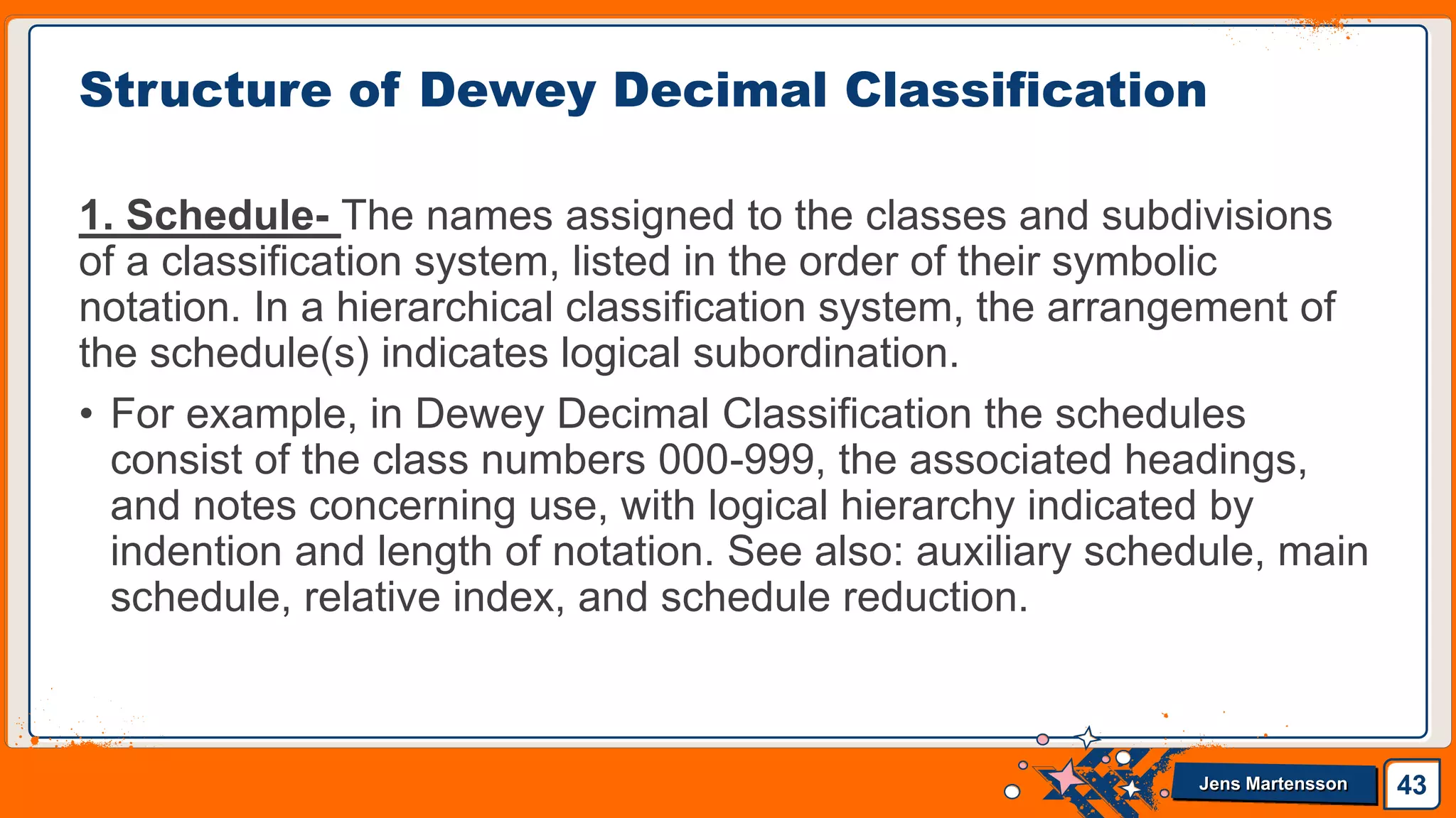 Library classification | PPTX