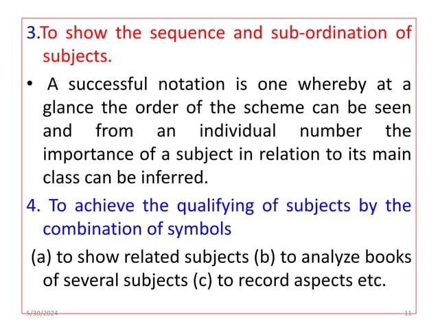 Library Classification Notation Notationspt Ppt Science