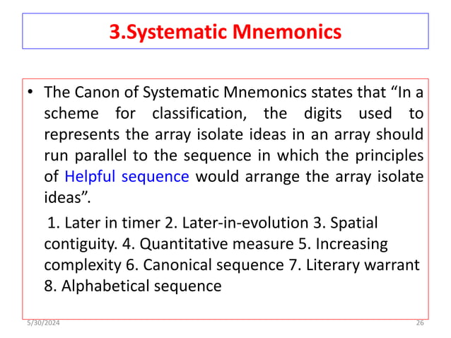 Library Classification-NOTATION. Notationspt | PPT | Science