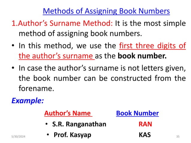 Library Classification Notation Notationspt Ppt Science