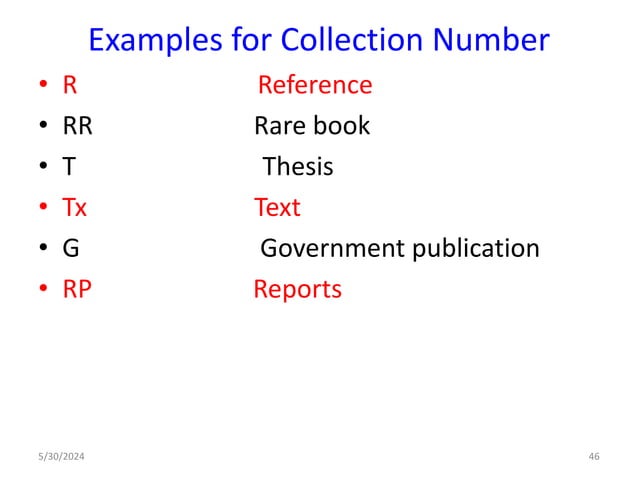Library Classification-NOTATION. Notationspt | PPT | Science
