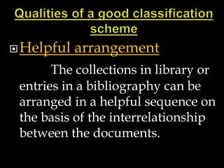 Library Classification ppt Arun Joseph MPhil | PPTX