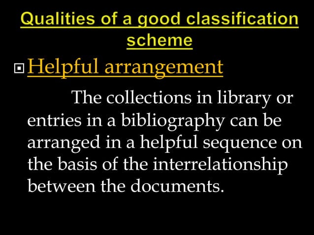 Library Classification ppt Arun Joseph MPhil | PPTX | Technology ...