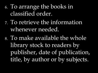 Library Classification ppt Arun Joseph MPhil | PPTX