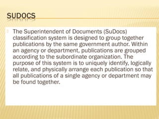 Library classification systems.ppt 2011 | PPT | Operating Systems ...