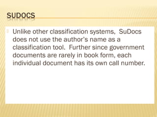 Library classification systems.ppt 2011 | PPT
