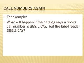 Library classification systems.ppt 2011 | PPT