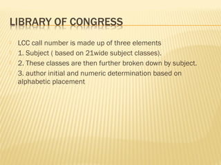 Library classification systems.ppt 2011 | PPT